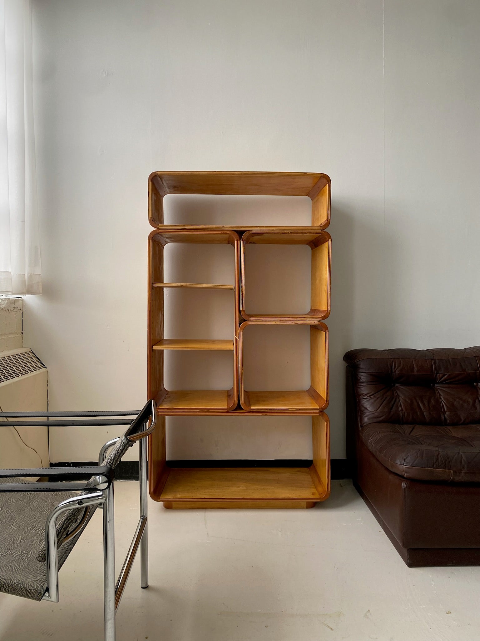 5 pieces Vintage Modular Shelving Unit Tossed